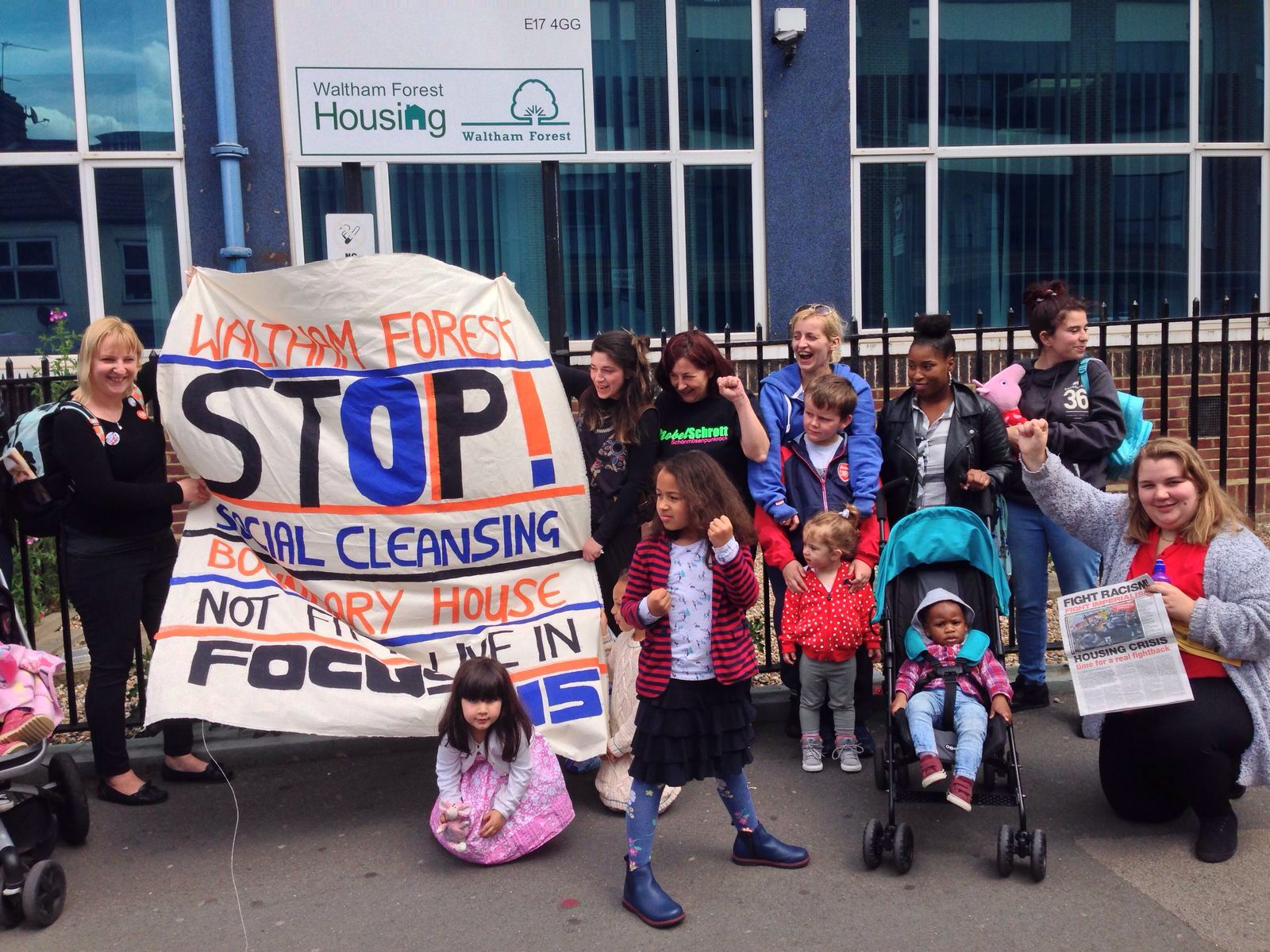 Children forced to live in appalling conditions | Focus E15 Campaign